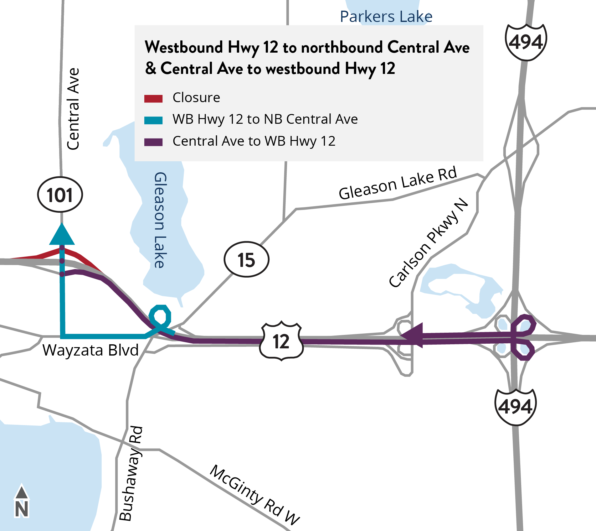 Hwy 12 Wayzata to Minnetonka project - MnDOT